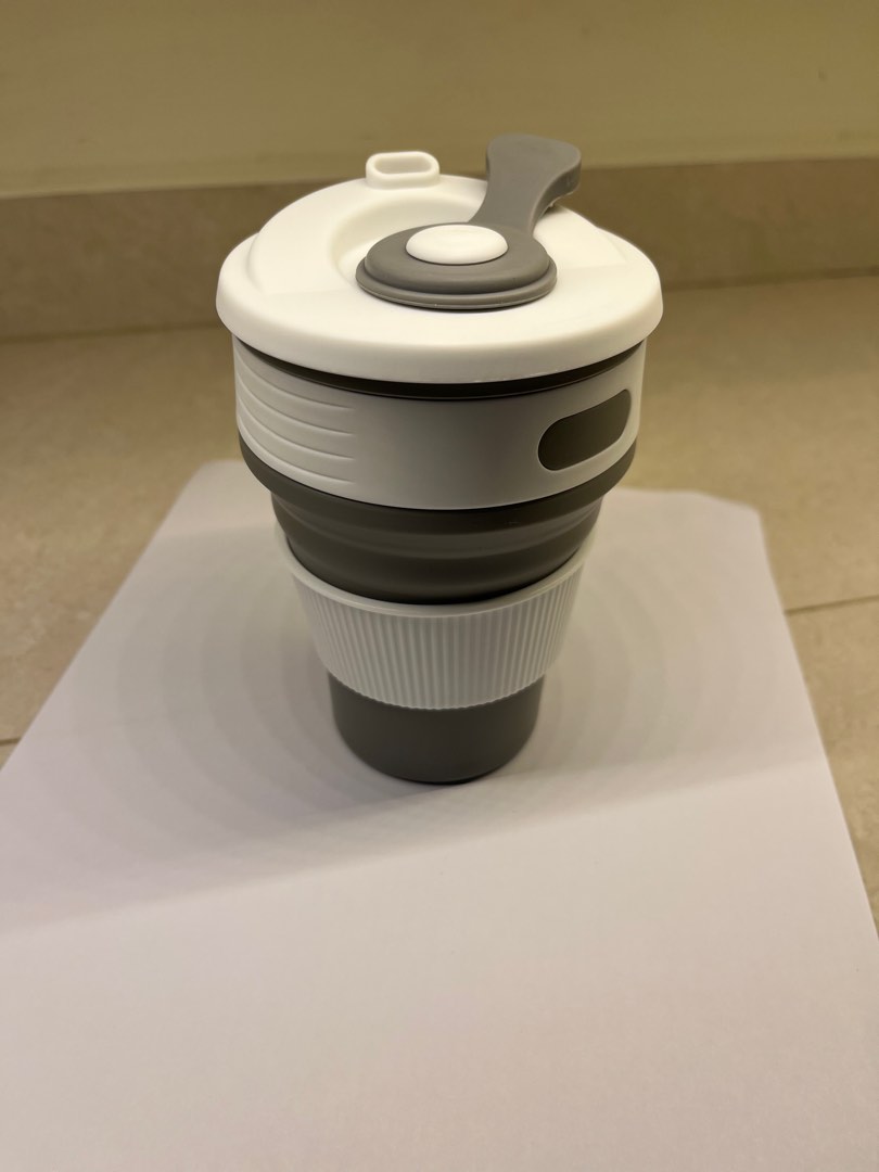 Foldable Cup Silicone 350ml, Furniture & Home Living, Kitchenware ...