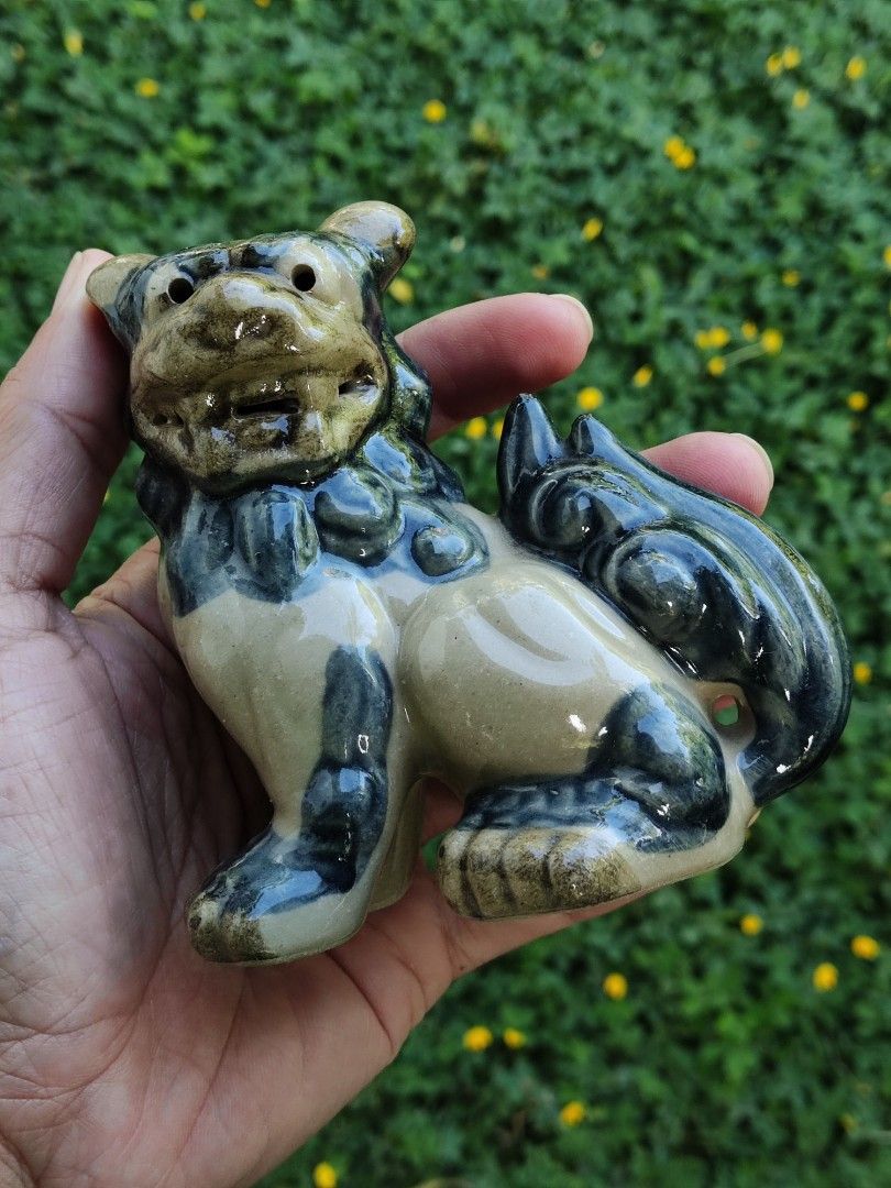 Foo Dog Pair, Hobbies & Toys, Memorabilia & Collectibles, Vintage ...