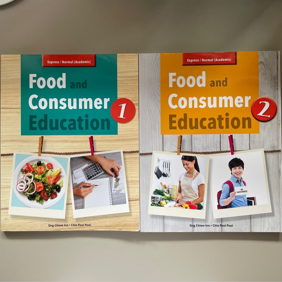 Food and Consumer Education 1 & 2, Hobbies & Toys, Books & Magazines ...
