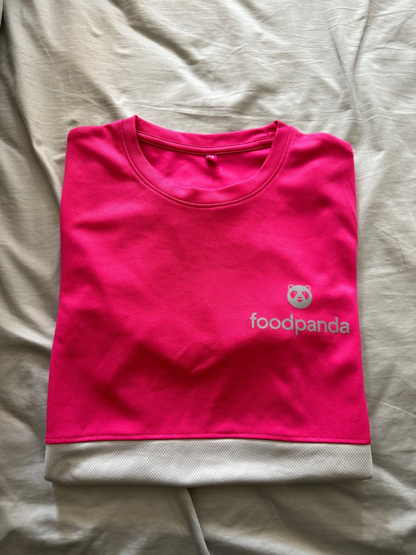 Foodpanda Tee Shirt, Men's Fashion, Tops & Sets, Tshirts & Polo Shirts ...