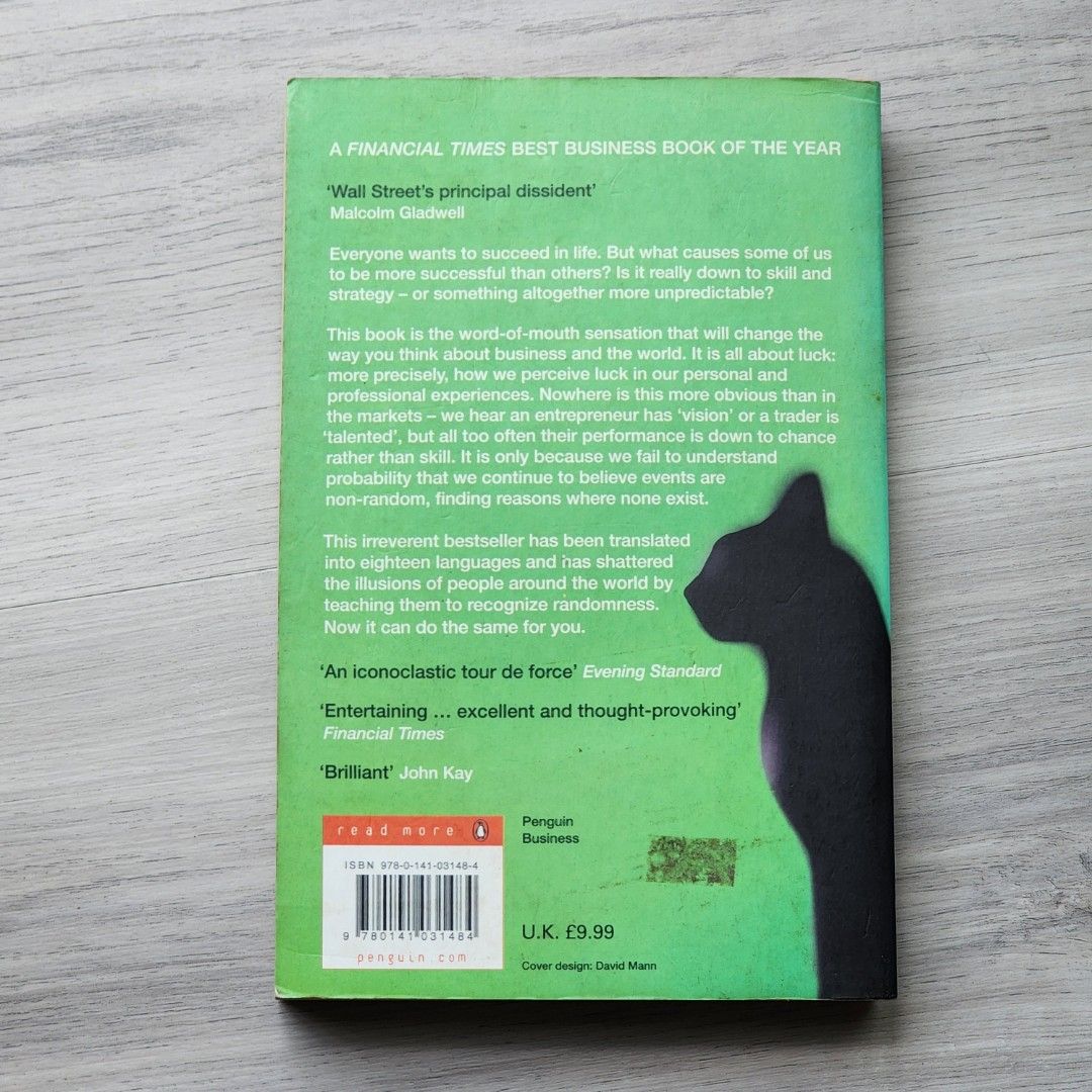 FOOLED BY RANDOMNESS, Hobbies & Toys, Books & Magazines, Fiction & Non ...