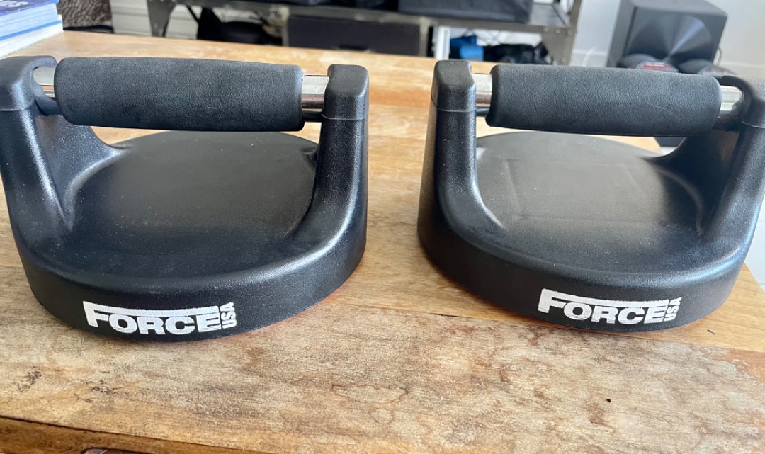 Force USA rotating push up grips, Sports Equipment, Exercise & Fitness ...