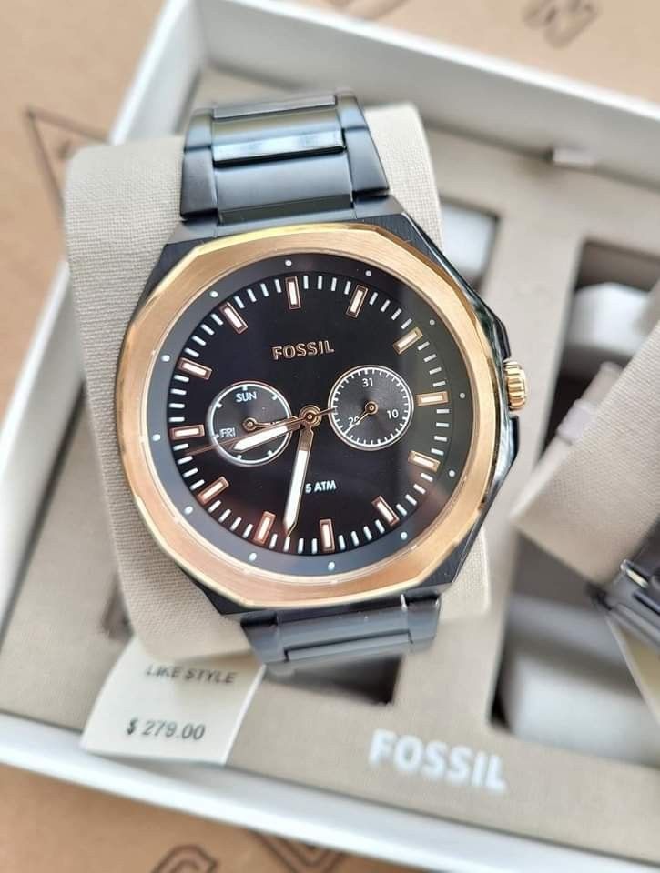 Fossil Pair BQ2645Set, Men's Fashion, Watches & Accessories, Watches on ...