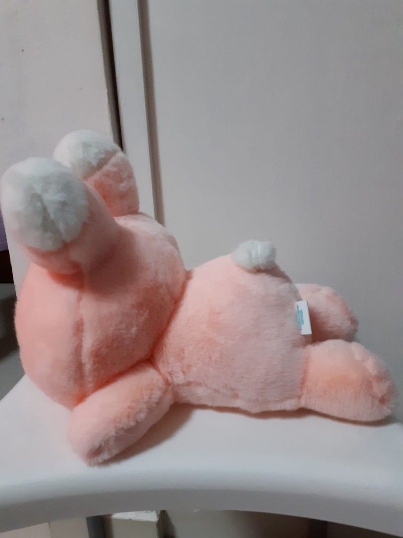 Fun claw pink rabbit stuffed plushie, Hobbies & Toys, Toys & Games on ...