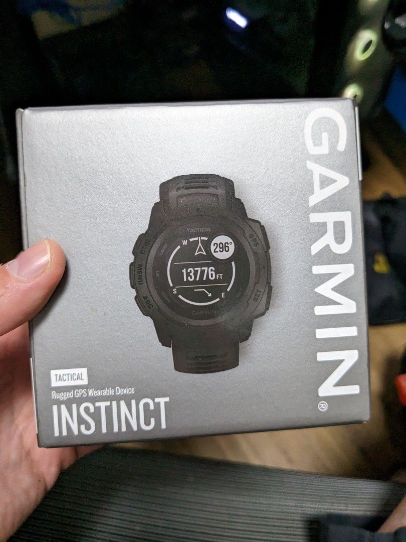 Garmin Instinct Tactical, Mobile Phones & Gadgets, Wearables & Smart ...