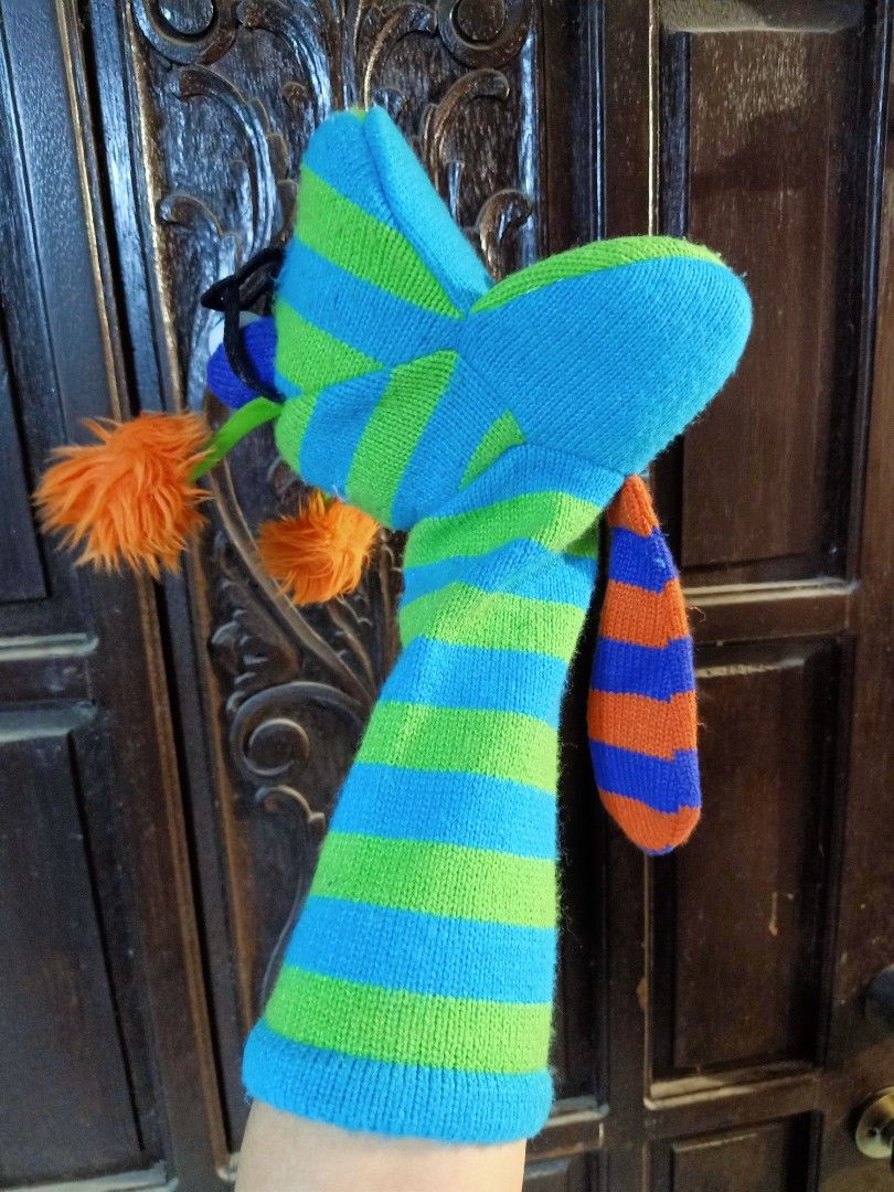 GEEK WORM HAND PUPPET, Hobbies & Toys, Toys & Games on Carousell
