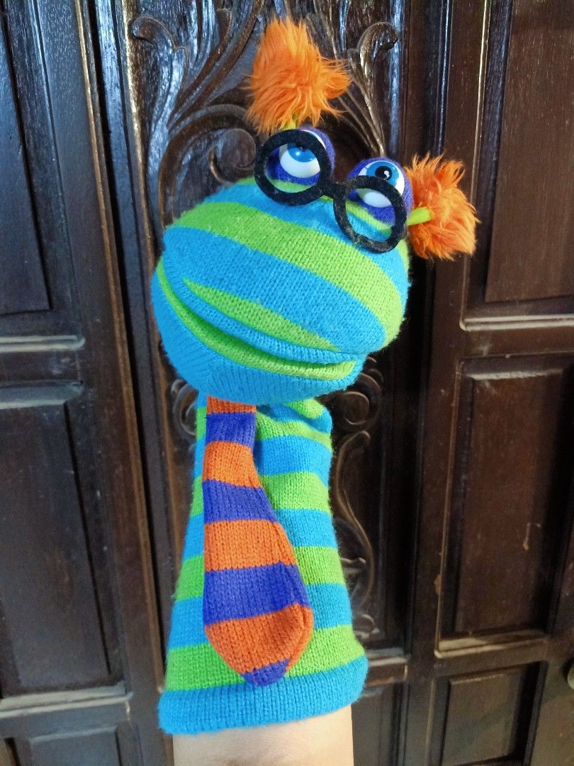 GEEK WORM HAND PUPPET, Hobbies & Toys, Toys & Games on Carousell
