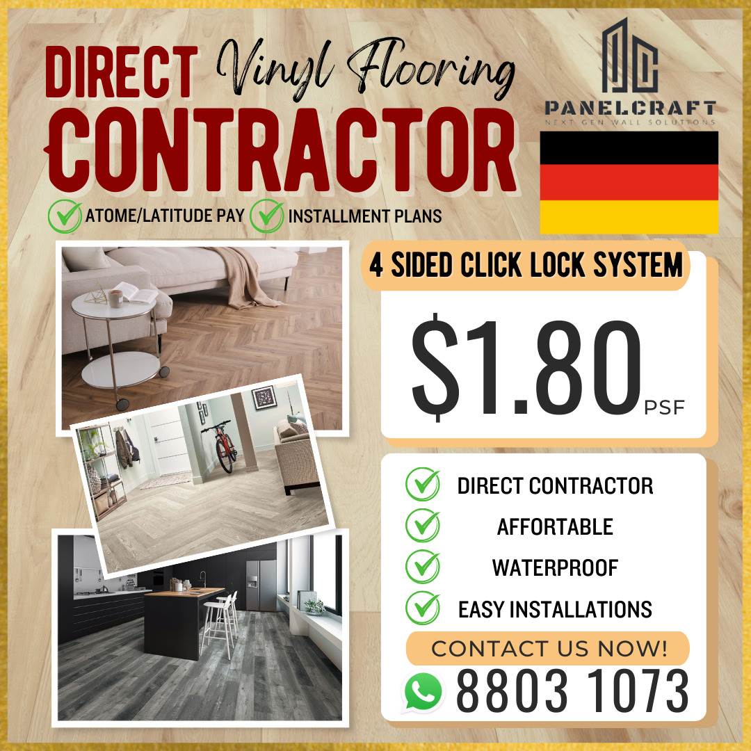 German Luxury Vinyl Flooring | 4 Sided German Click Luxury Flooring ...