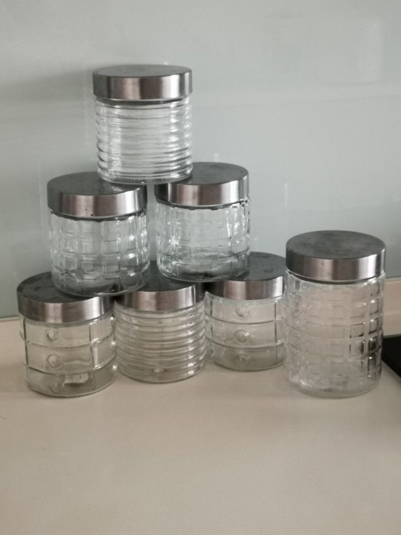 Glass Jars, Furniture & Home Living, Kitchenware & Tableware, Other ...