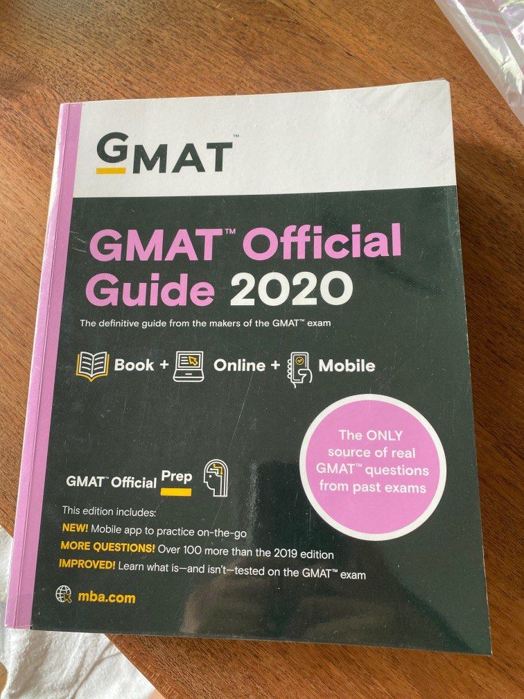 GMAT Official Guide 2020, Hobbies & Toys, Books & Magazines, Textbooks on Carousell