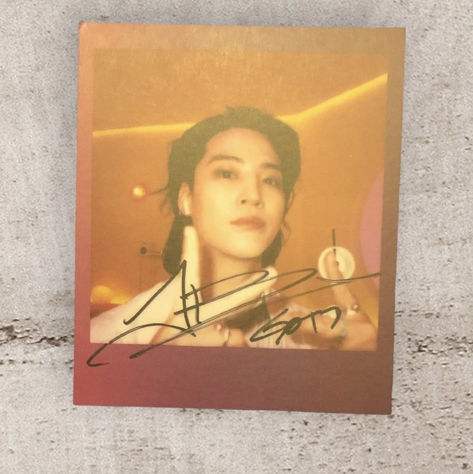 Got7 Comeback Official JayB signed polaroid on-hand, Hobbies & Toys ...