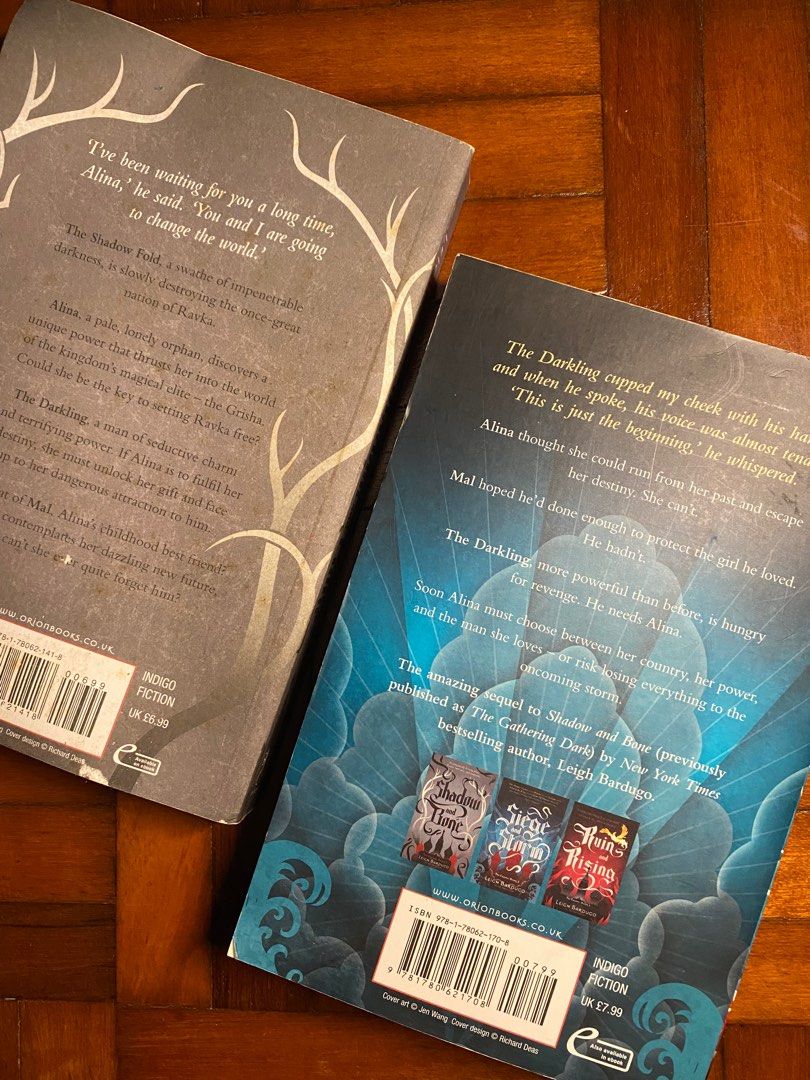 Grishaverse Book 1 & 2 (Shadow and Bone & Siege and Storm by Leigh ...
