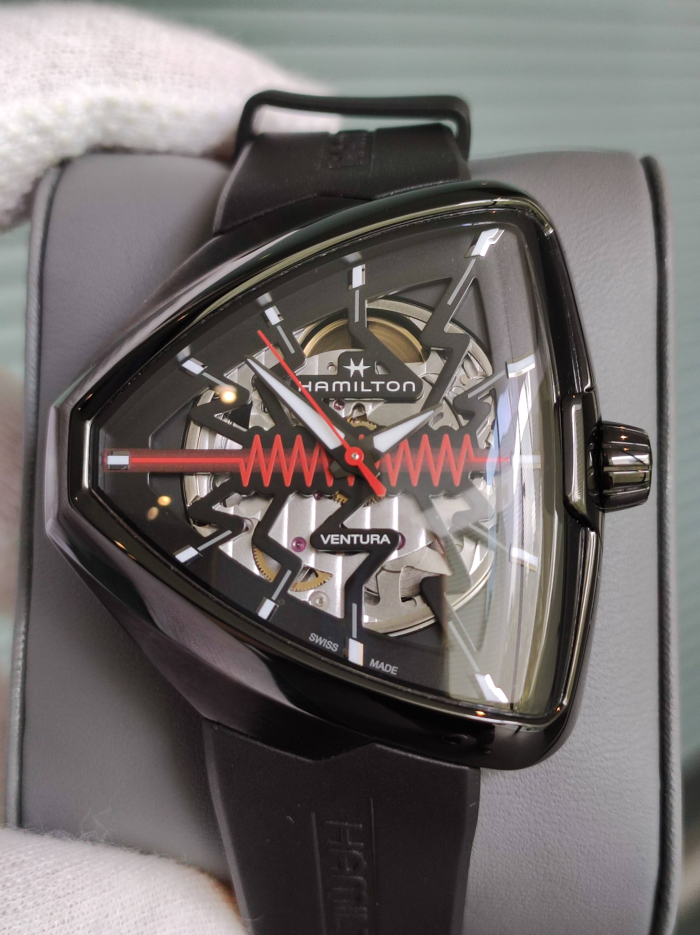Hamilton Ventura Elvis80 Skeleton, Luxury, Watches on Carousell