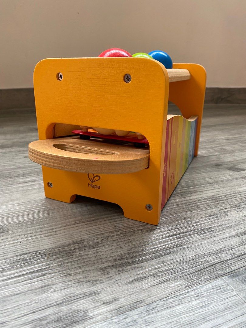 Hape Xylophone & Ball Run, Babies & Kids, Infant Playtime on Carousell
