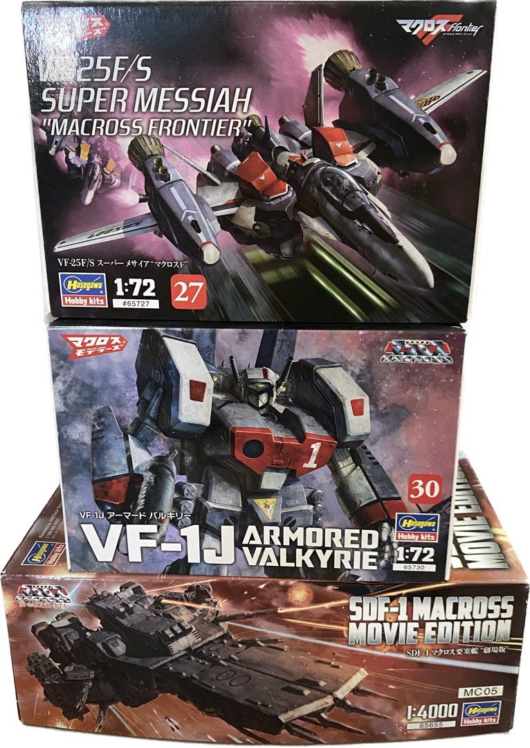 Hasegawa Macross Model Kit Super Messiah Armored Valkyrie SDF-1 ...