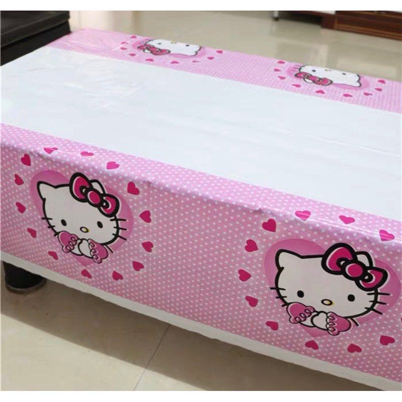 Hello Kitty Happy Birthday Party Celebration Balloon Backdrop ...