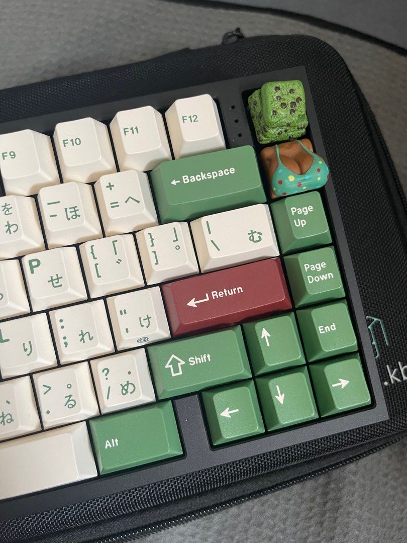 Hex.4b 75% custom keyboard built Pcb o-ring mounting, 電腦＆科技, 電腦周邊及配件 ...