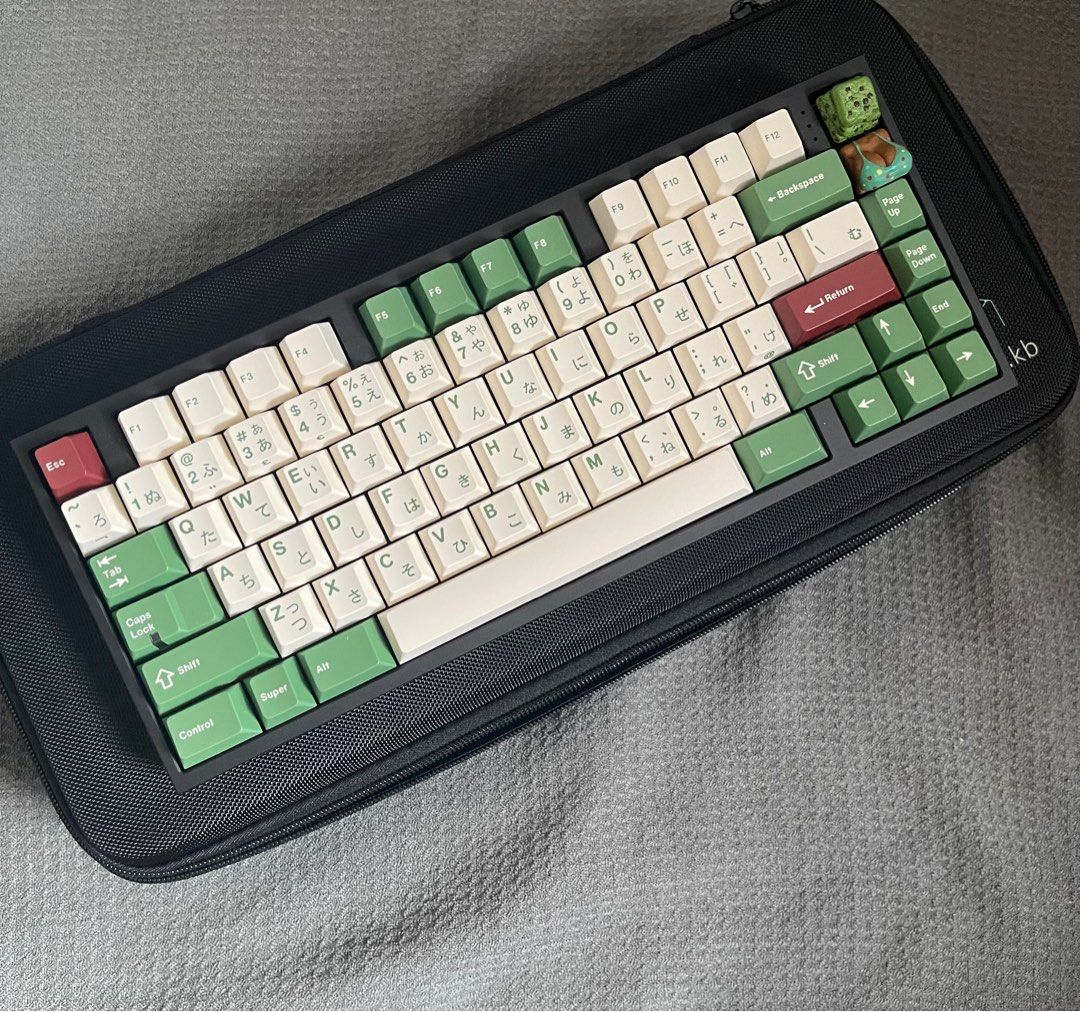 Hex.4b 75% custom keyboard built Pcb o-ring mounting, 電腦＆科技, 電腦周邊及配件 ...