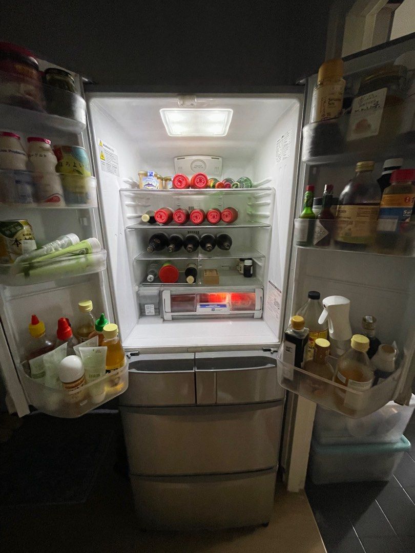 Hitachi 6 door fridge. Made in Japan, TV & Home Appliances, Kitchen ...
