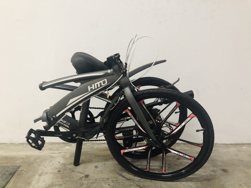 HITO x6 foldable bicycle, Sports Equipment, Bicycles & Parts, Bicycles ...
