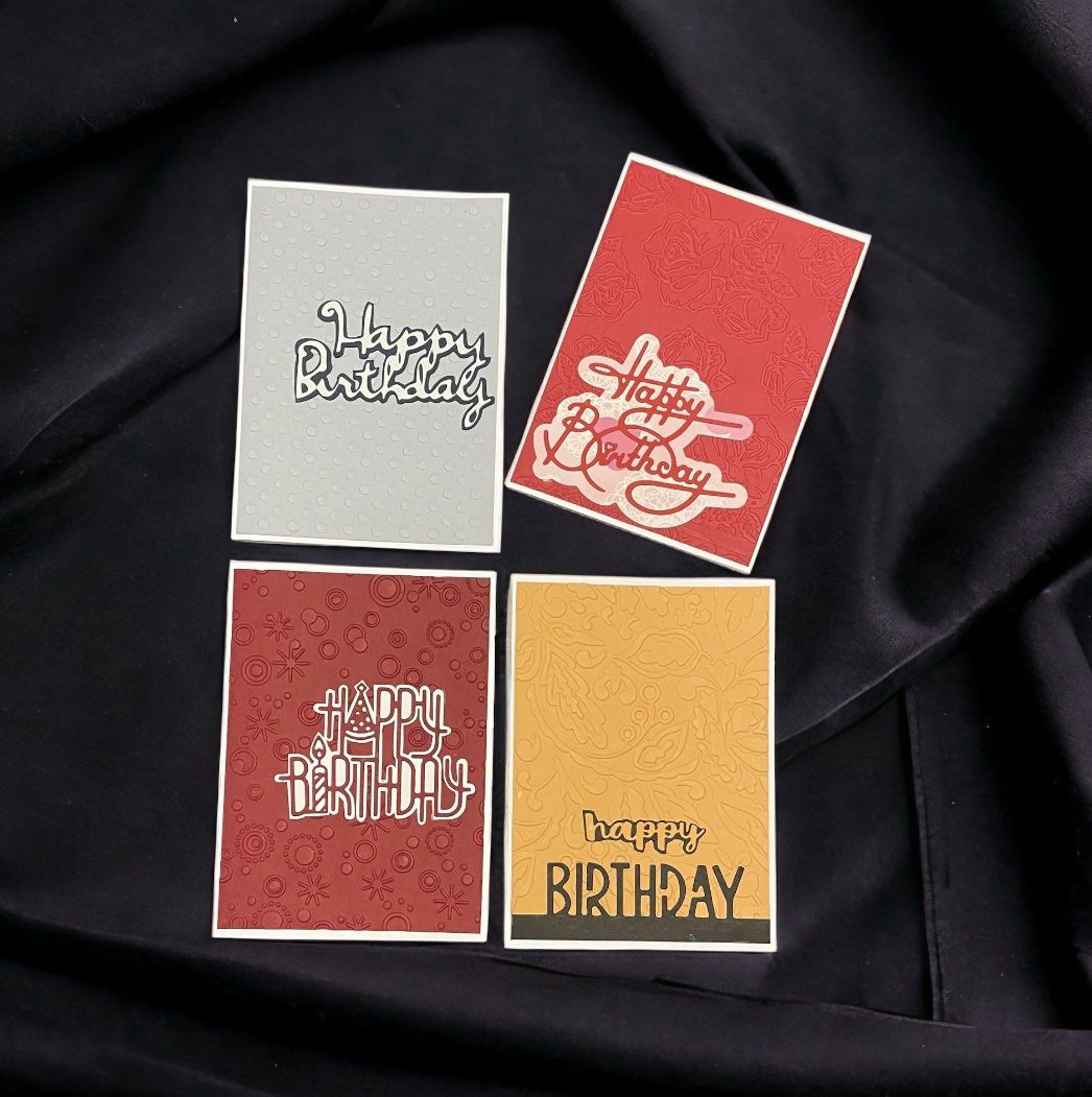 HM birthday card, Hobbies & Toys, Stationery & Craft, Handmade Craft on ...