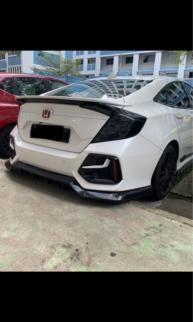Honda Civic FC si bodykit / civicx FC 1 FC5 10th Gen SI front bumper ...