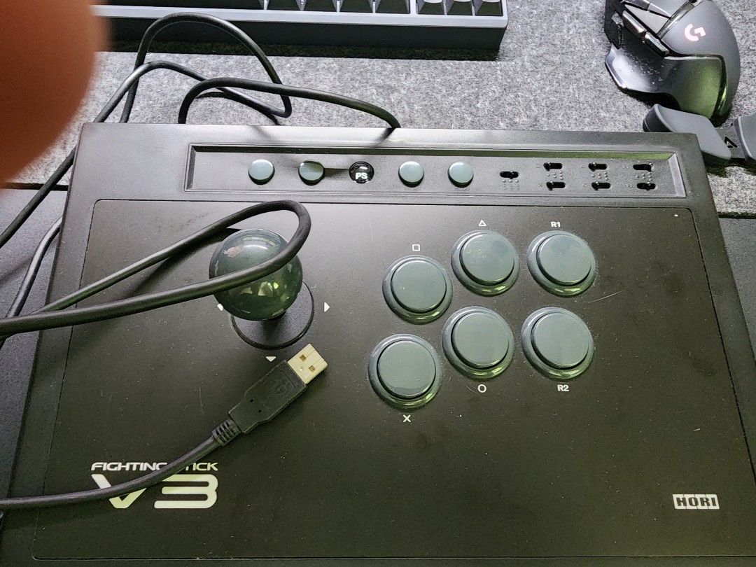 HORI Arcade Fighting Stick V3, Video Gaming, Gaming Accessories ...