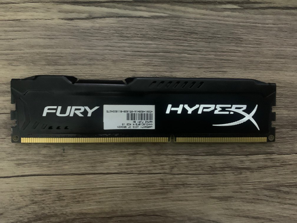 Hyperx Fury 4GB ram ddr3 1866mhz, Computers & Tech, Parts & Accessories ...