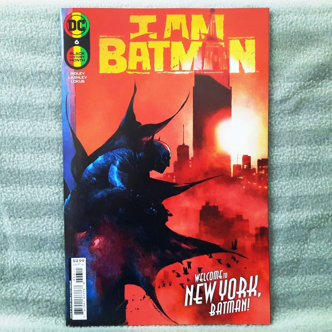 I Am Batman #6 (DC Comics) Key Issue (1st App Cameo) John Ridley, Ken ...