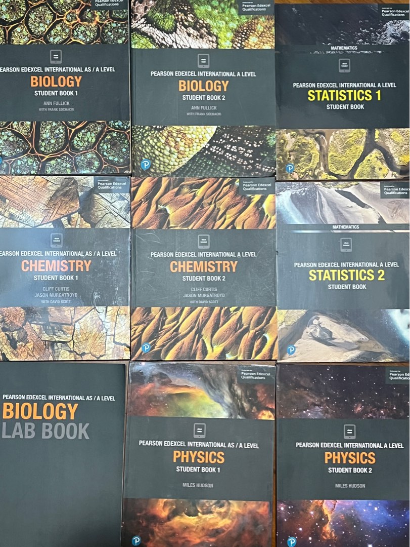 Edexcel IAL Textbooks, 興趣及遊戲, 書本 & 文具, 教科書 - Carousell