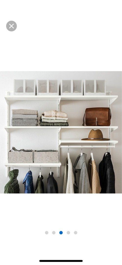 Ikea Boaxel shelving system parts, Furniture & Home Living, Furniture ...