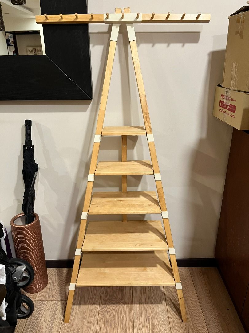 IKEA Limited Edition Triangle Shelving Rack, Furniture & Home Living ...