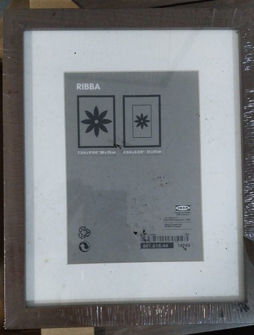 New Ikea RIBBA photo picture frame, 20 x 25cm, Furniture & Home Living ...