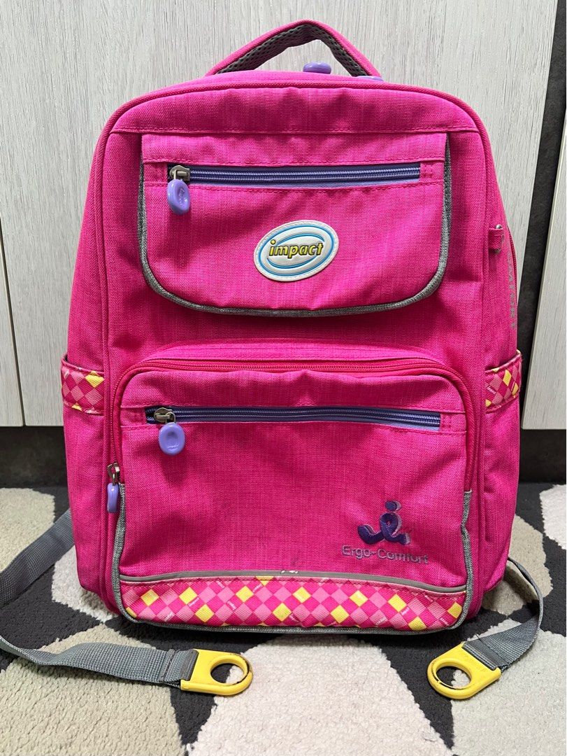 Impact ergo school bag, Women's Fashion, Bags & Wallets, Backpacks on ...