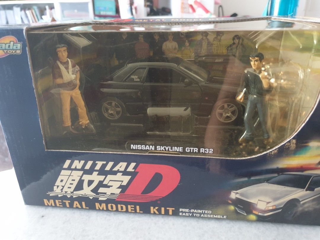 Initial D Metal Model Kit 1:24, Hobbies & Toys, Toys & Games on Carousell