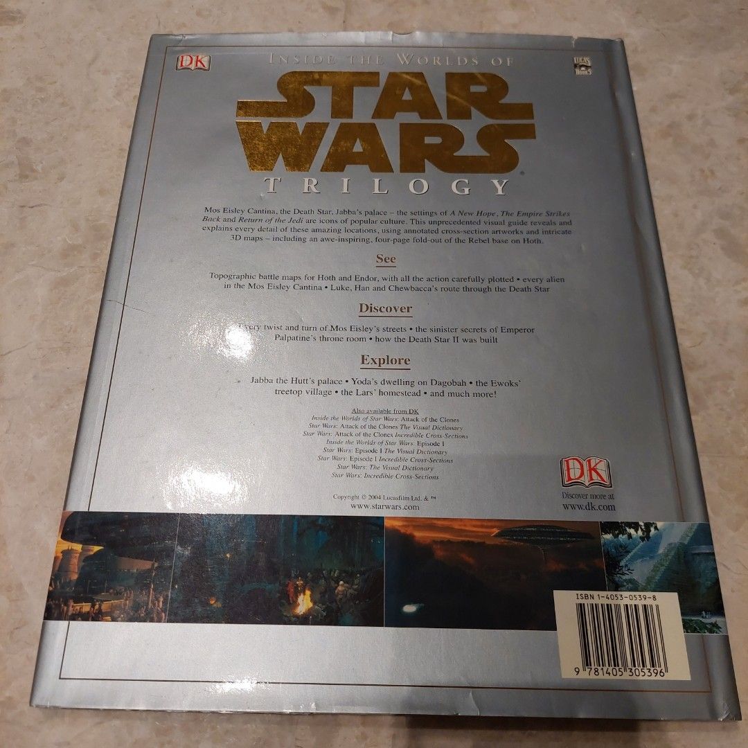 Inside the Worlds of Star Wars Trilogy, Hobbies & Toys, Books ...
