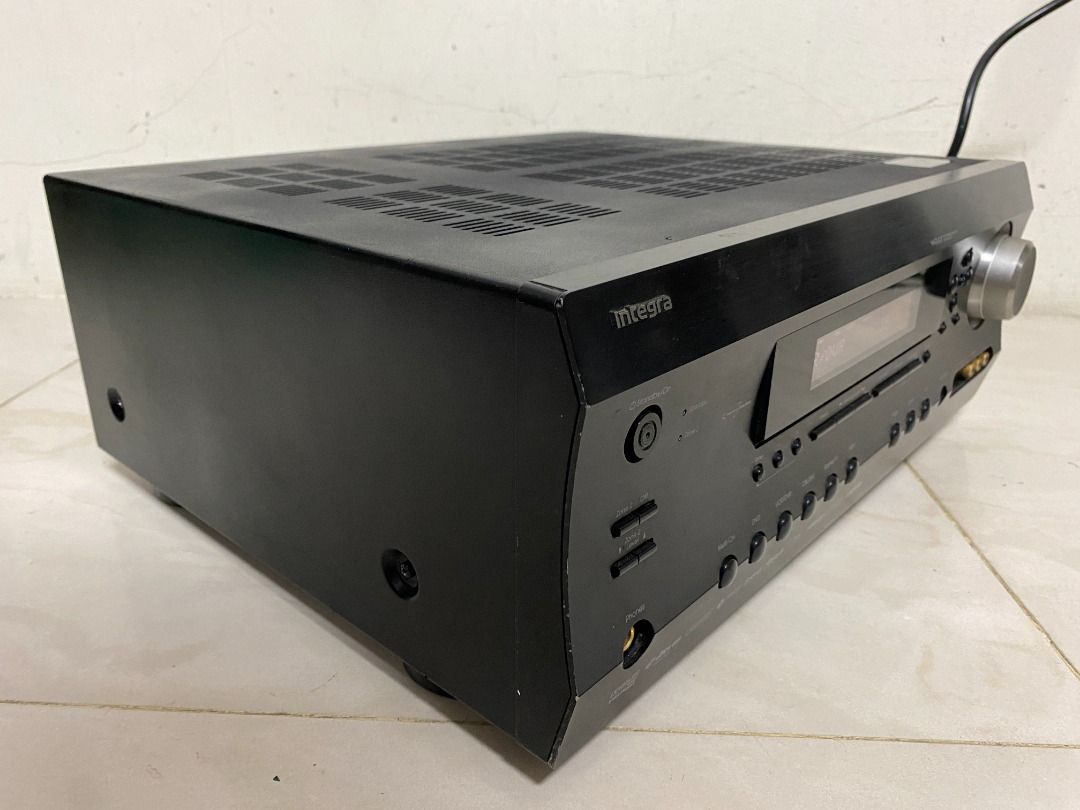 Integra dtr 5.8 FM/3D 藍光 擴大機,HDMI 7.1 家庭劇院 THX 認證 有全新代用遙控器, 耳機及錄音音訊設備 ...