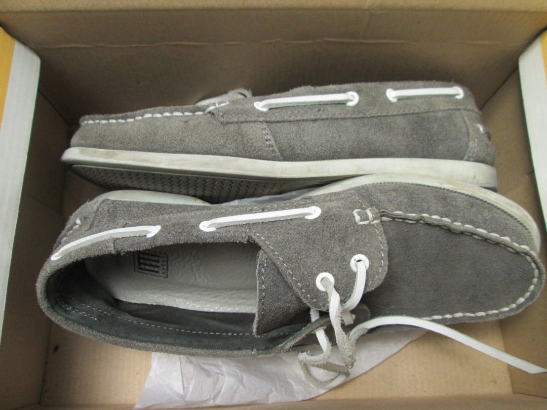 ITTI Grey boat shoes (like Sperry, Sebago Swatch Seasider Topsider ...