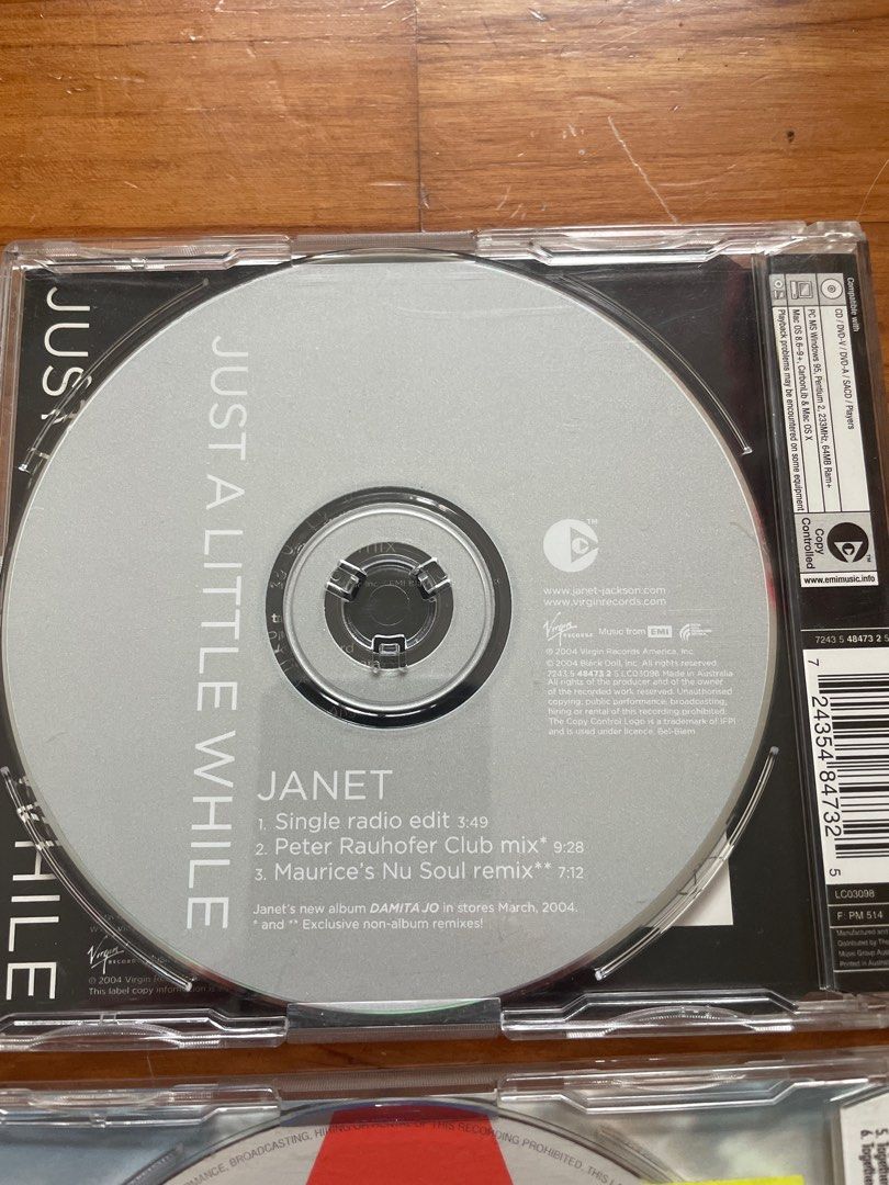 Janet Jackson CD, Hobbies & Toys, Music & Media, CDs & DVDs on Carousell