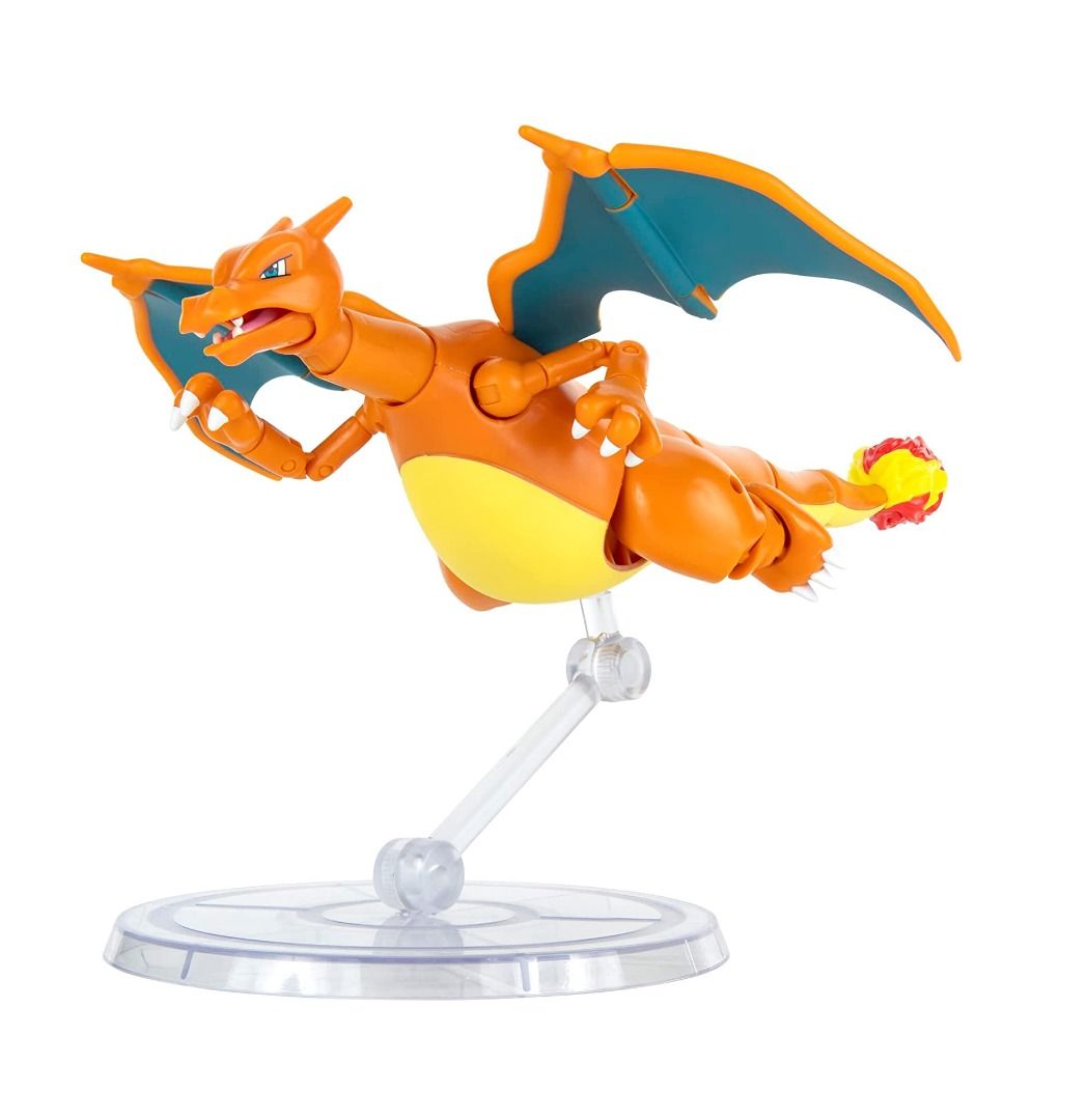 Jazwares Pokemon Charizard Super Articulated 6-Inch Figure Toy, Hobbies ...