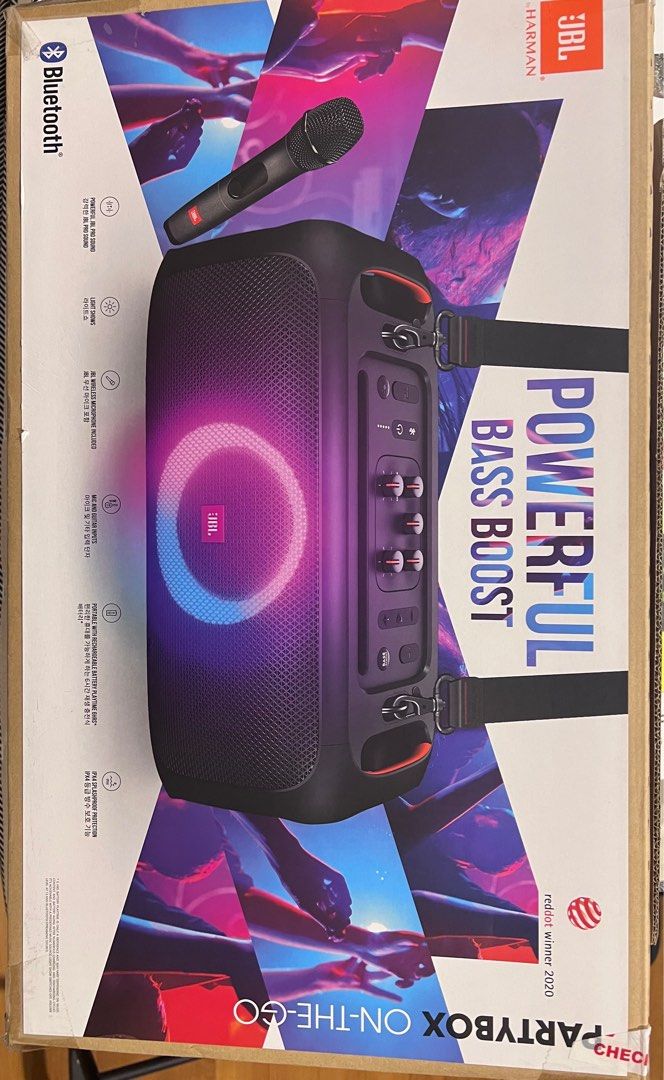 Jbl Partybox On The Go Audio Soundbars Speakers Amplifiers On Carousell