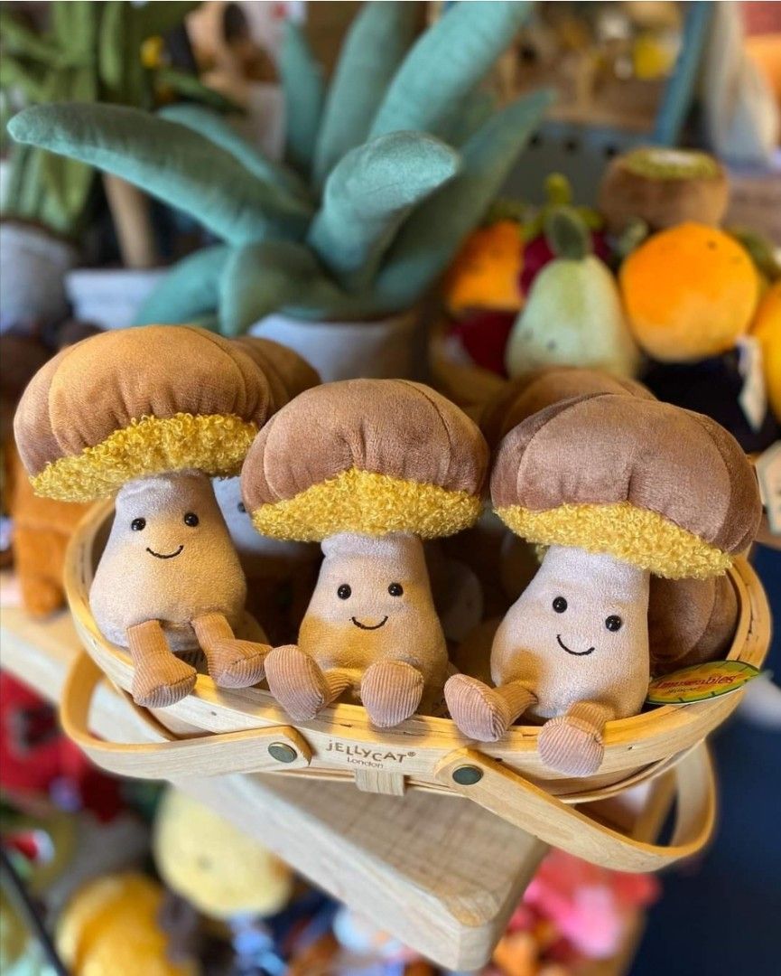 Jellycat Amuseable Toadstool Soft Toy 15cm 兒童&孕婦用品 嬰兒玩具 Carousell