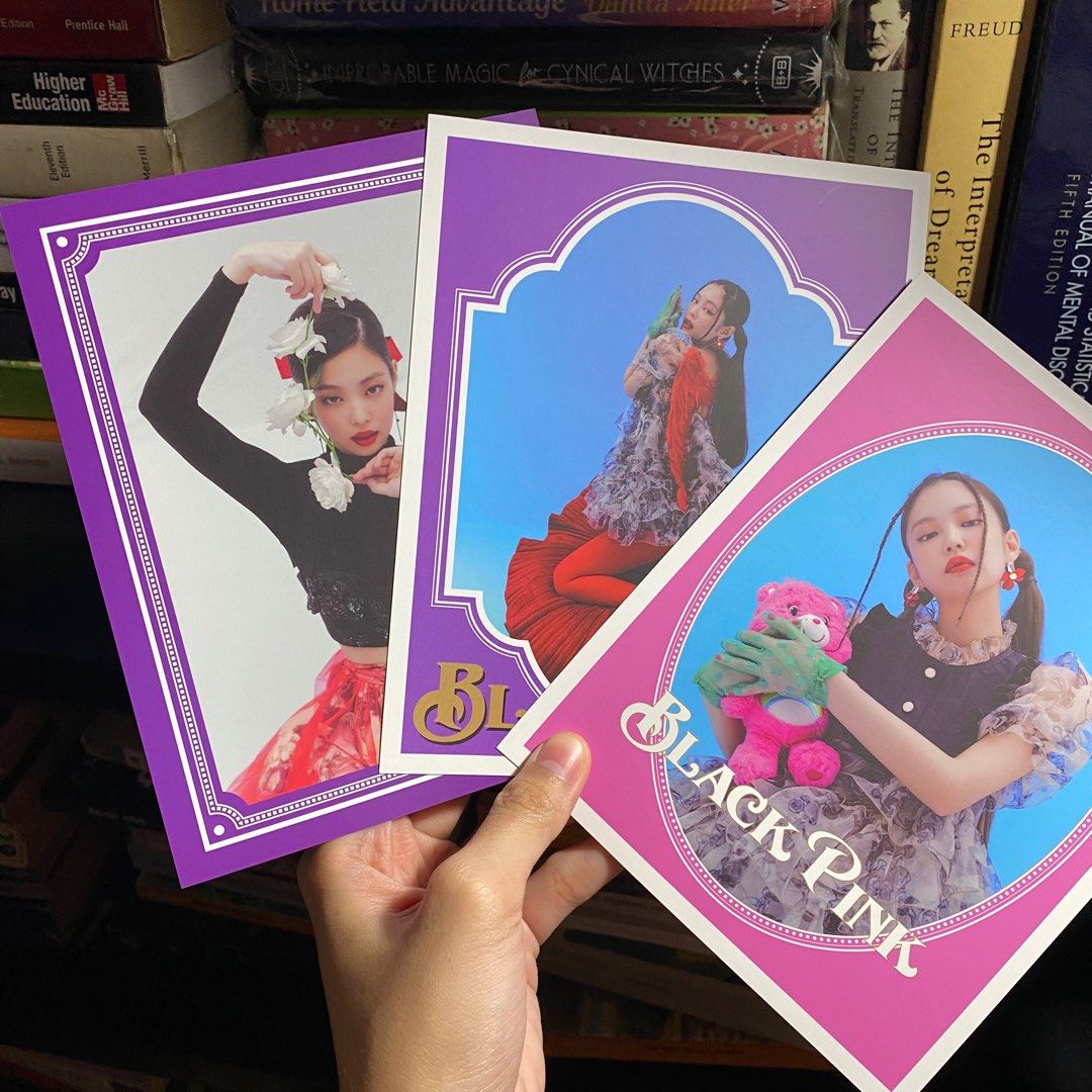 Jennie Blackpink Postcard Set on Carousell