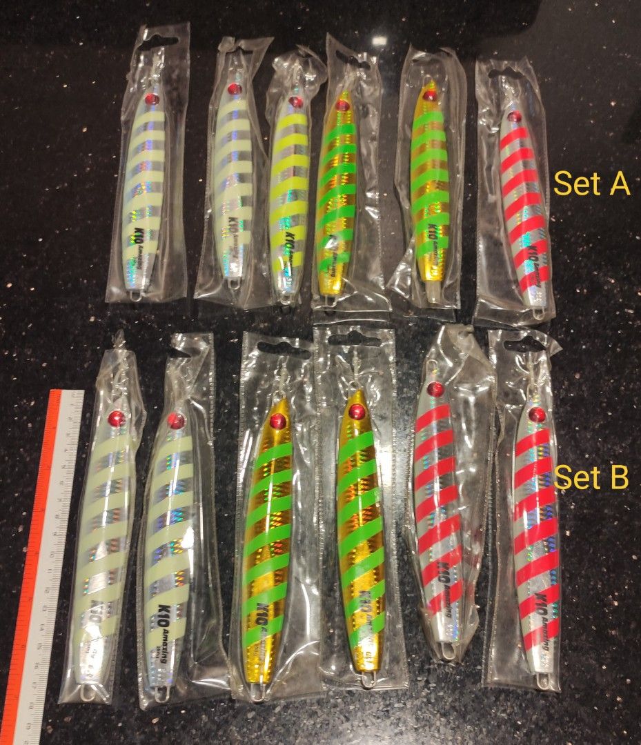 Jigs (250 grams & 17cm), Everything Else on Carousell