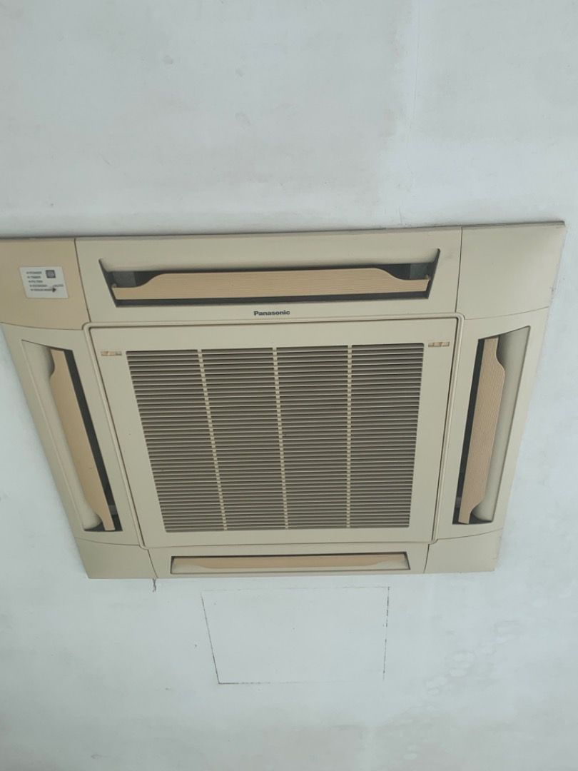 KDK ceiling fan, Aircon, compressor, Panasonic inverter air-con for ...