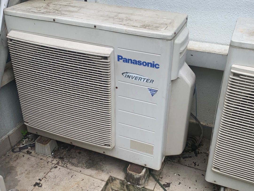 KDK ceiling fan, Aircon, compressor, Panasonic inverter air-con for ...
