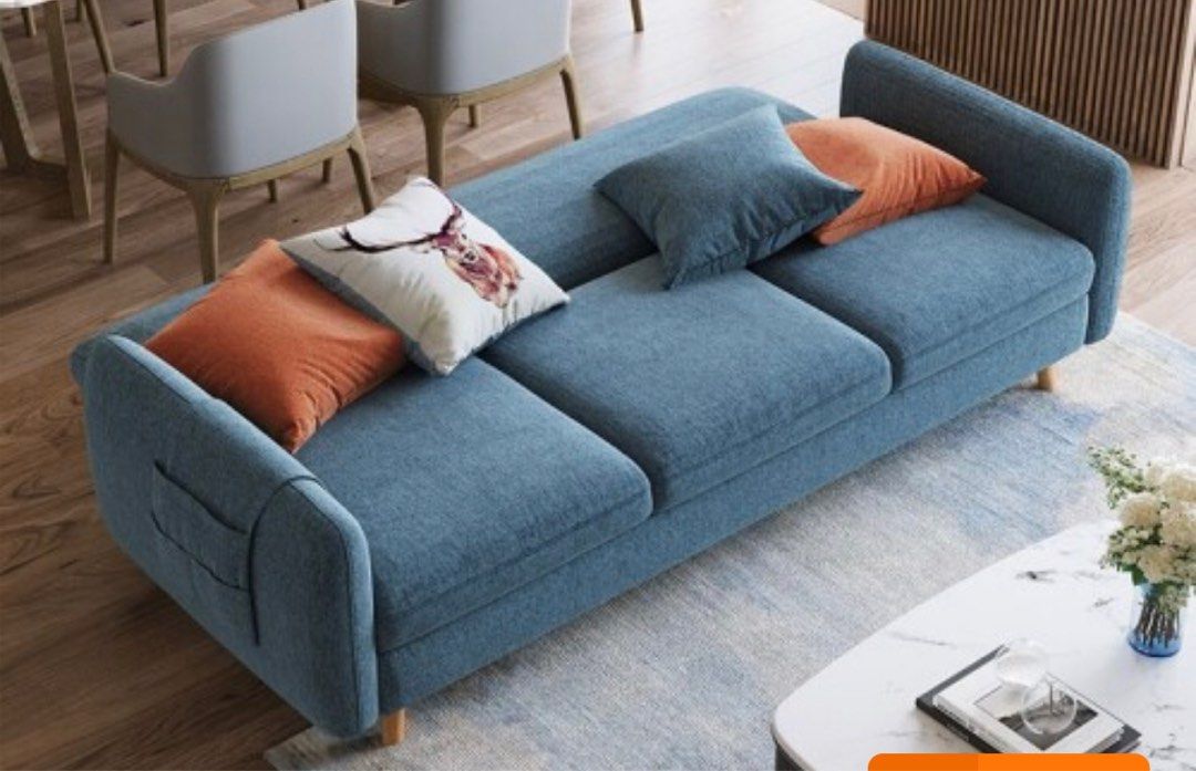 Keren 3 seater Sofa and Bed, Furniture & Home Living, Furniture, Sofas ...