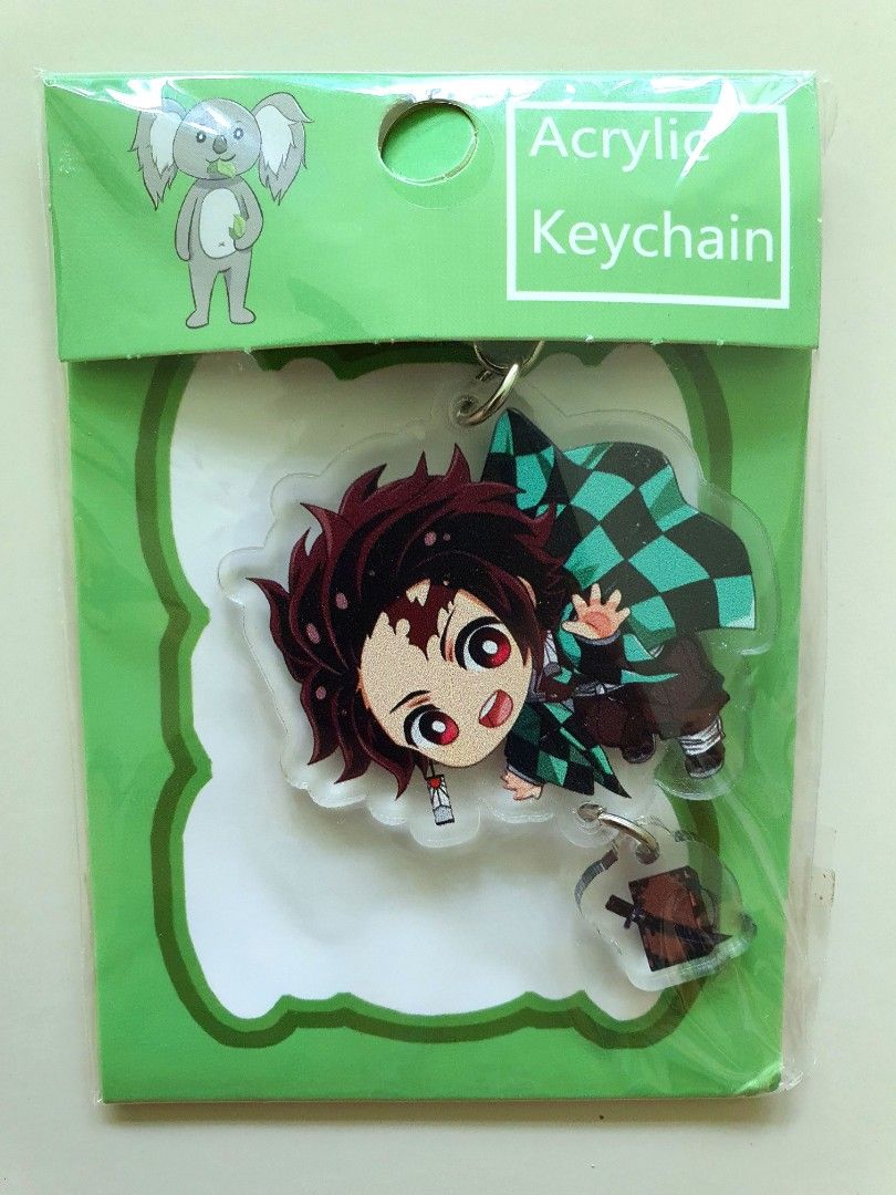 Kimetsu No Yaiba Tanjiro Kamado Keychain, Hobbies & Toys, Memorabilia ...