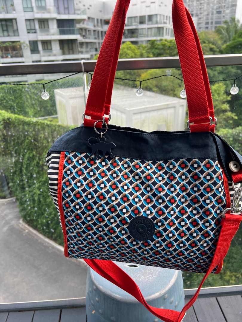 Multi colored Kipling Tote Bag, Women's Fashion, Bags & Wallets, Tote ...