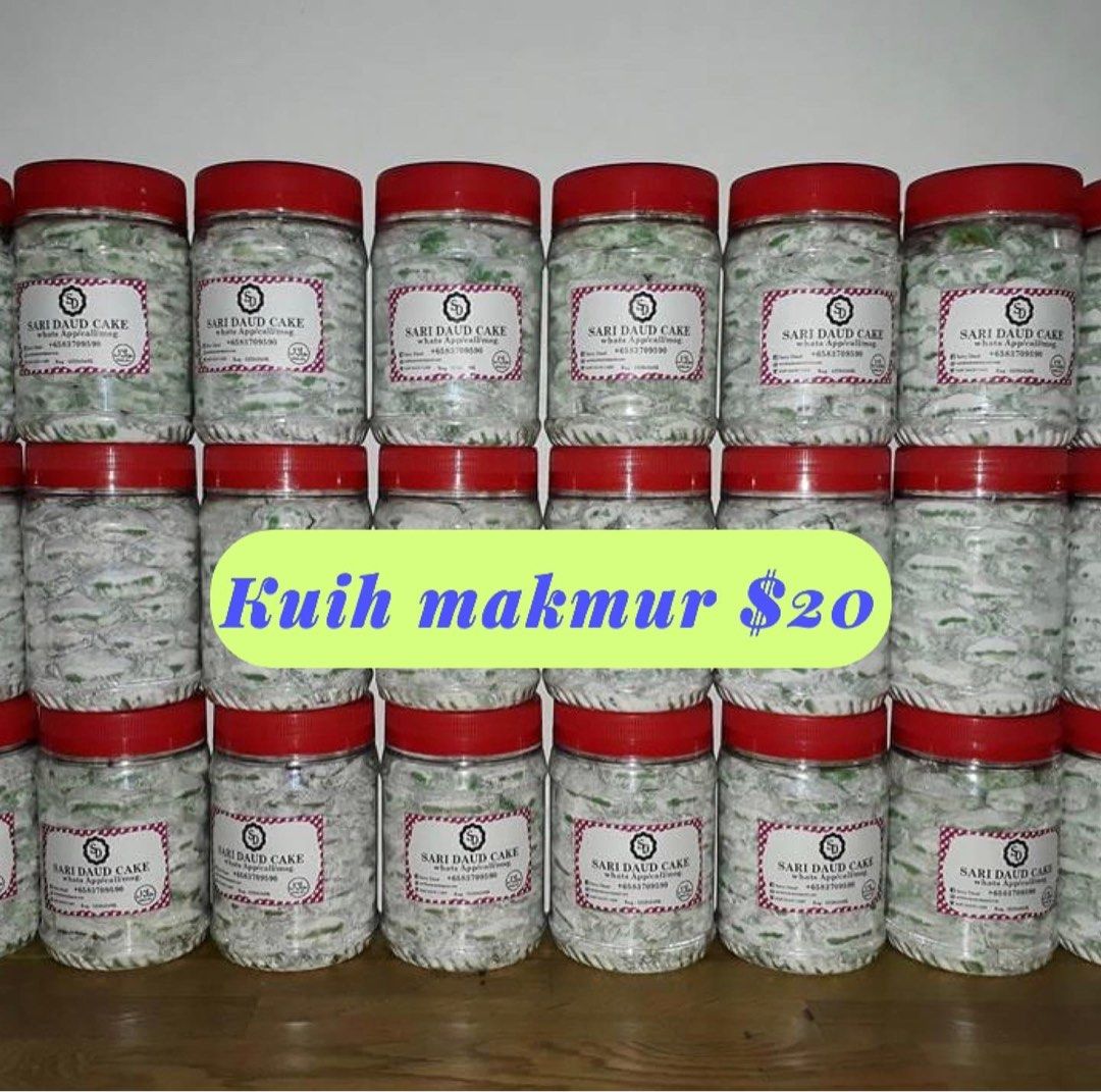 Kuih makmur 50pcs, Food & Drinks, Homemade Bakes on Carousell